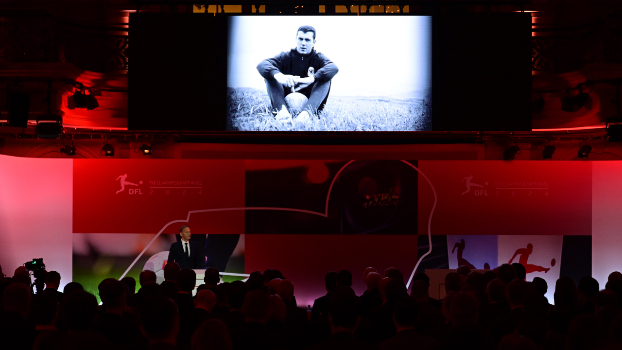 DFL New Year Reception in mourning | DFL Deutsche Fußball Liga
