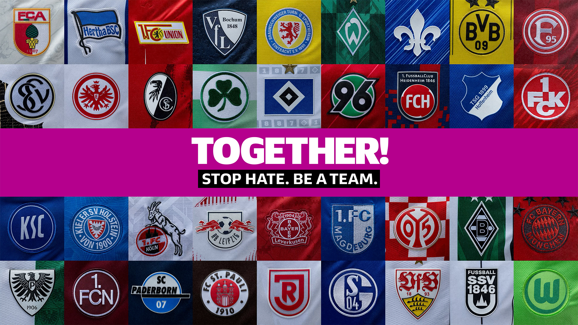 DFL promotes tolerance and unity | DFL Deutsche Fußball Liga